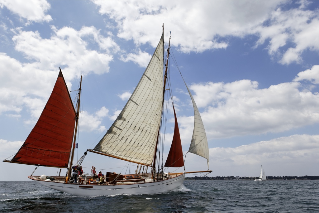Le Minahouet, un voilier traditionnel basé à Pont-Aven - Fondation Crédit Agricole Pays de France